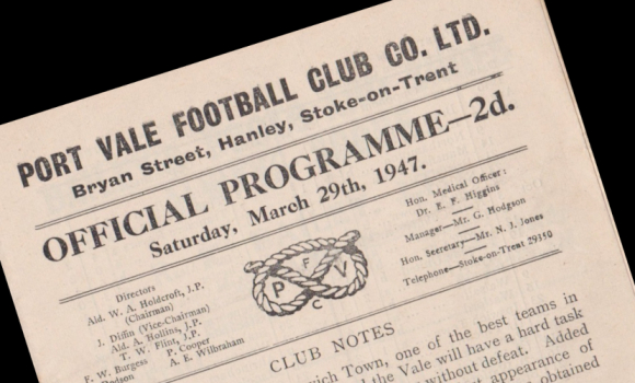 Town Programme For Visit to Port Vale Sells For Almost £3,000 - Ipswich ...